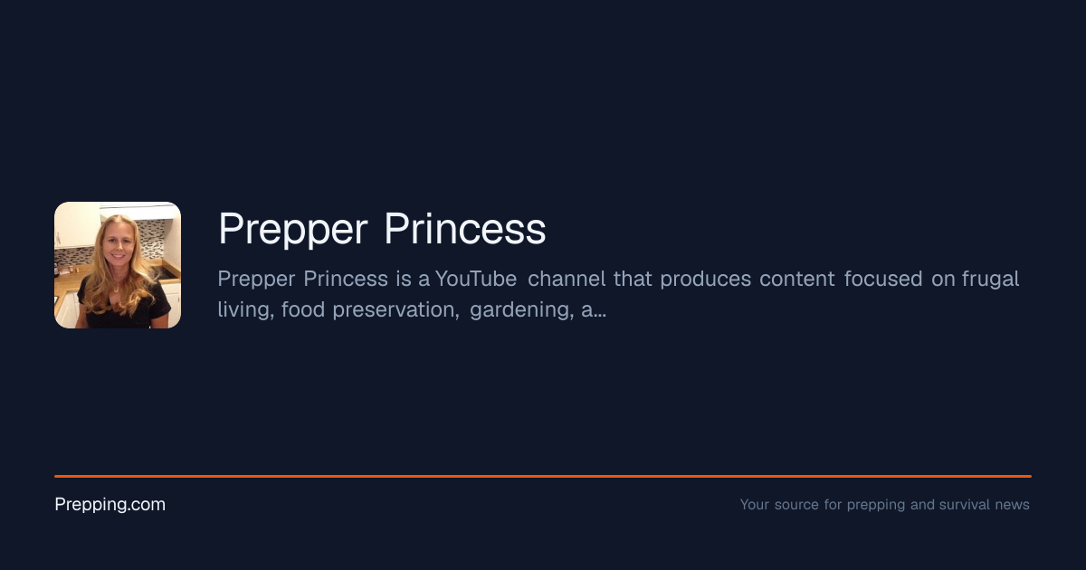 Prepping.com: Prepper Princess