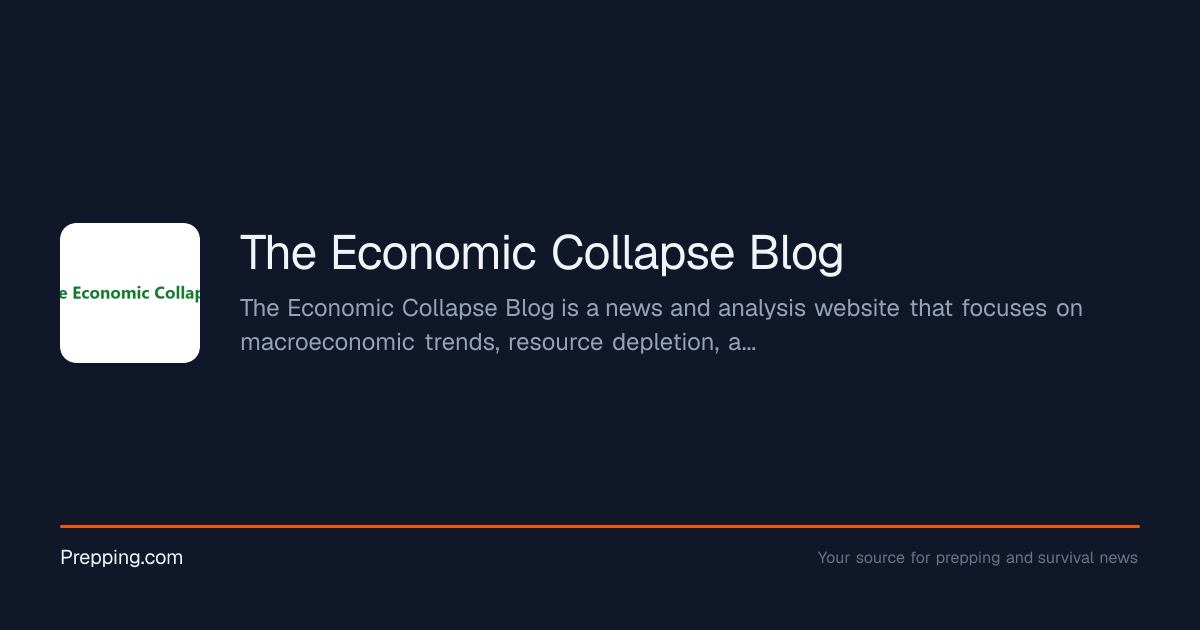 Prepping.com: The Economic Collapse Blog